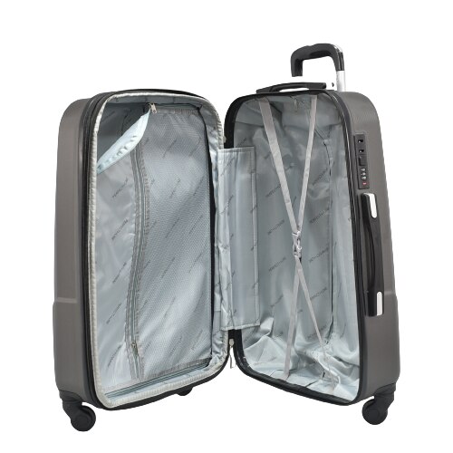 Set trolere, Perfect line, ABS, 75/29/49 cm, Grafit - eMAG.ro