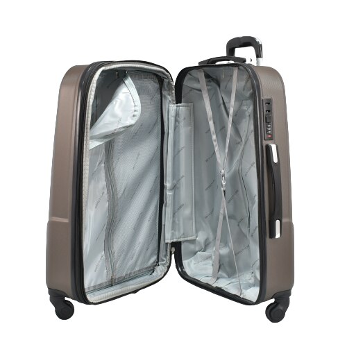 Set trolere, Perfect line, ABS, 75/29/49 cm, Maro - eMAG.ro