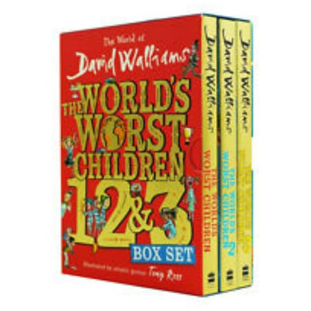 World of David Walliams: The World's Worst Children 1, 2 & 3 Box Set ...