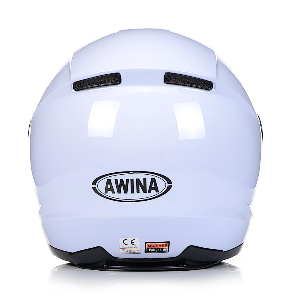 Casca moto, Awina, ABS, Alb, XS (53-54) cm - eMAG.ro