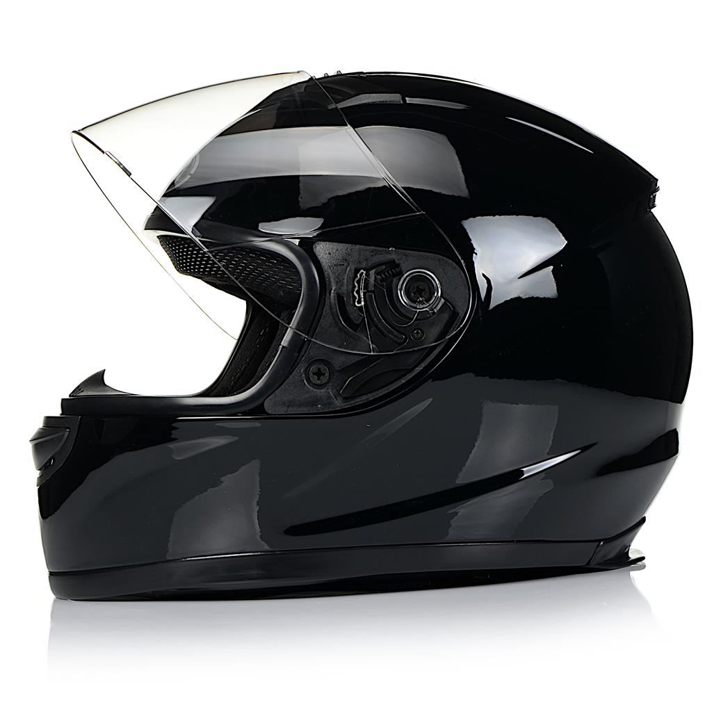 Casca moto, Awina, ABS, Negru, L (59-60) cm - eMAG.ro