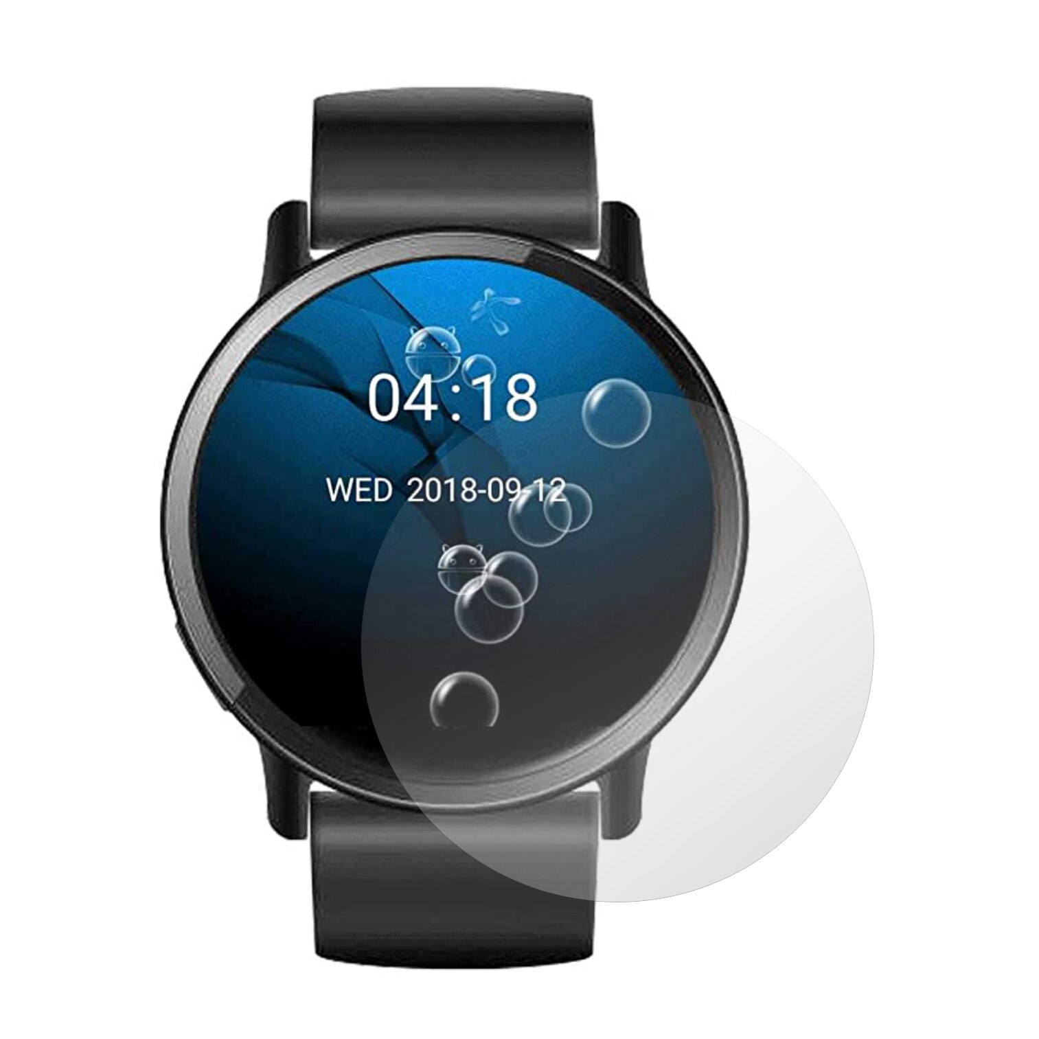 Комплект от 2X защитно фолио за екран за Lemfo LEMX, Invisible Skinz UHD саморегенериращо се ...