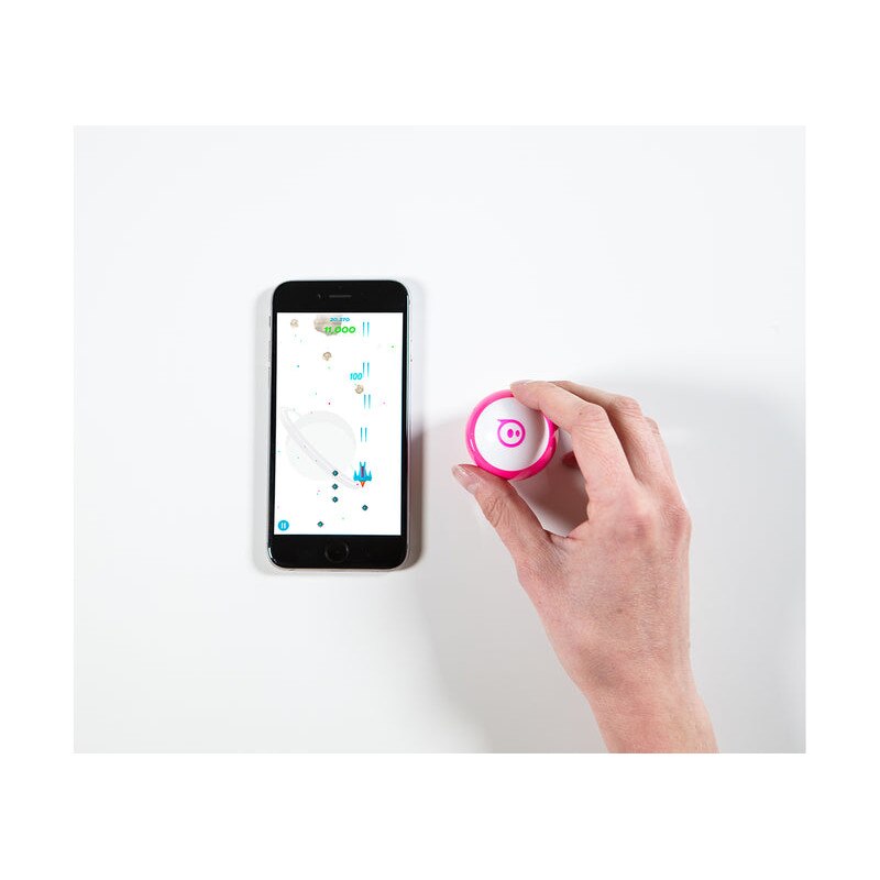 Robot coding programabil, Sphero, Mini, senzori live, 8+ ani, lumini ...