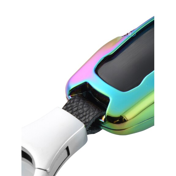 Husa Protectie cheie, Tesla, Metal, Color - eMAG.ro