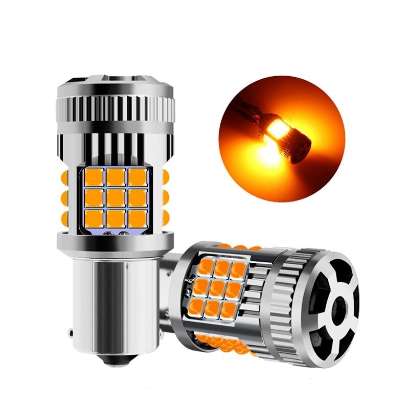 Set 2 Becuri led PY21W 3000k FanCooling - eMAG.ro