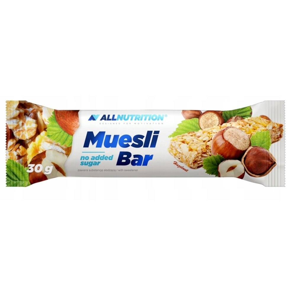 Baton de cereale cu alune Allnutrition, 30g - eMAG.ro