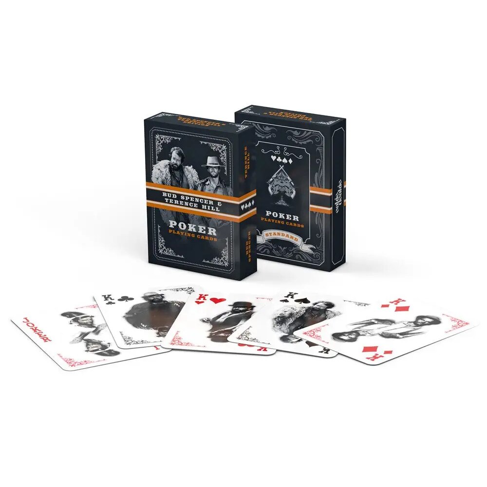 Set carti de joc poker, Bud Spencer si Terence Hill Poker Western - eMAG.ro