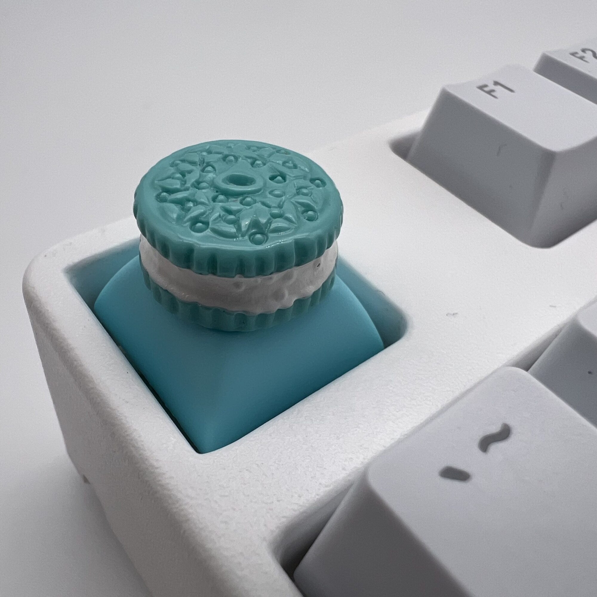 Tasta artizanala Green Cookie, Keycap, Comutator incrucisat, Verde ...