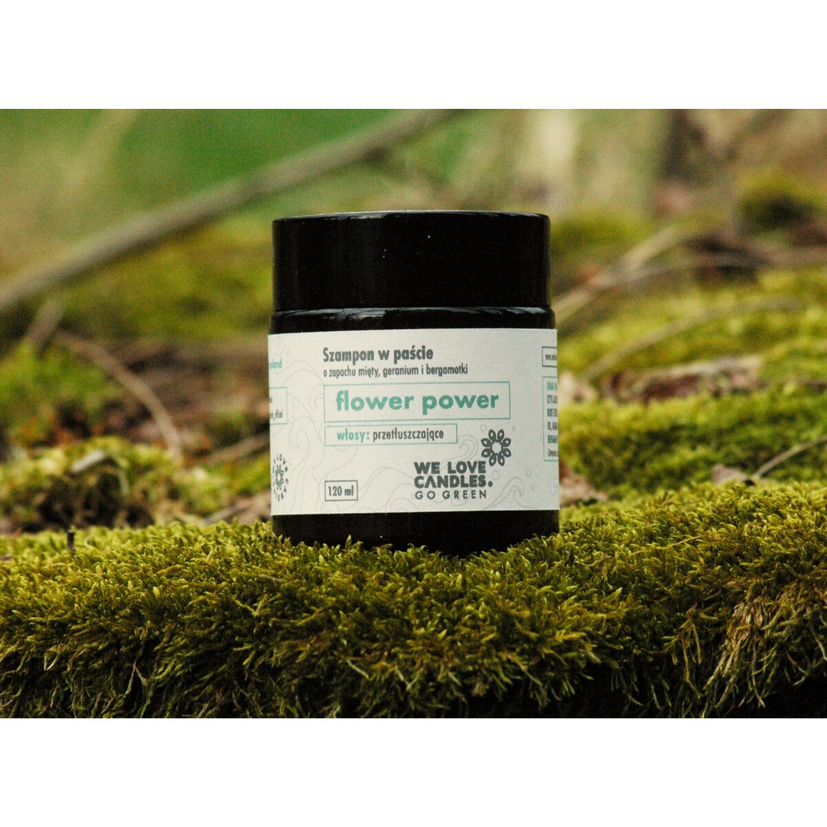 Sampon Flower Power, We Love Candles, Argan/Ricin, 120 ml - eMAG.ro