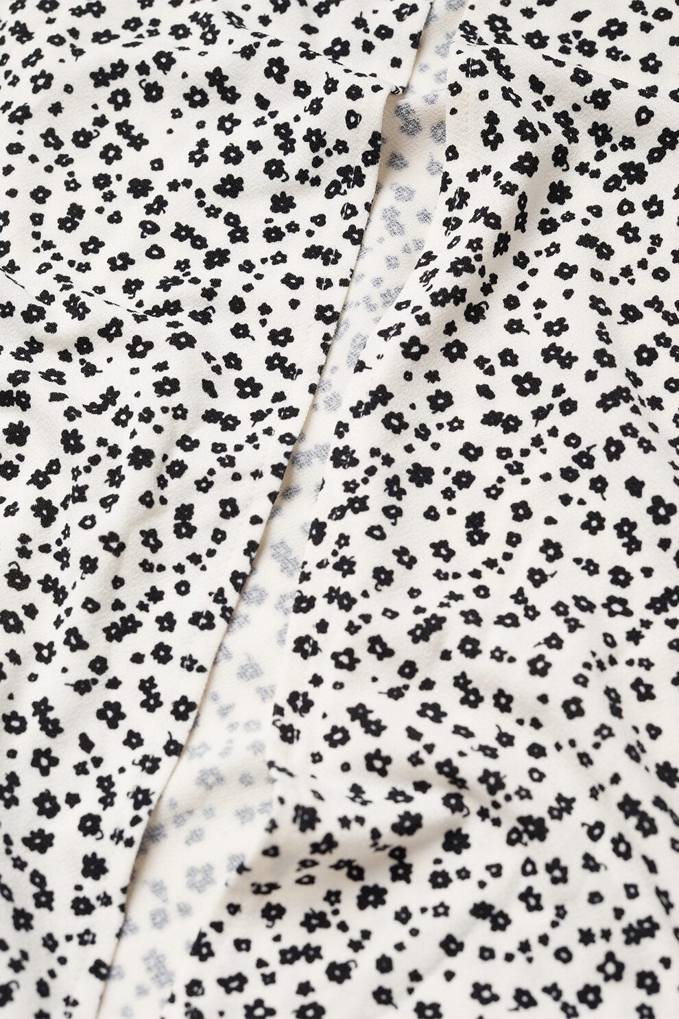 Mango, Rochie midi cu slituri laterale Matilde, Alb, Negru, L - eMAG.ro