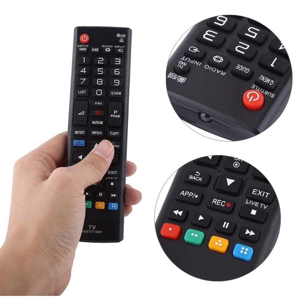 Telecomanda pentru LG Smart TV AKB73715601, x-remote, 3D, Negru - eMAG.ro