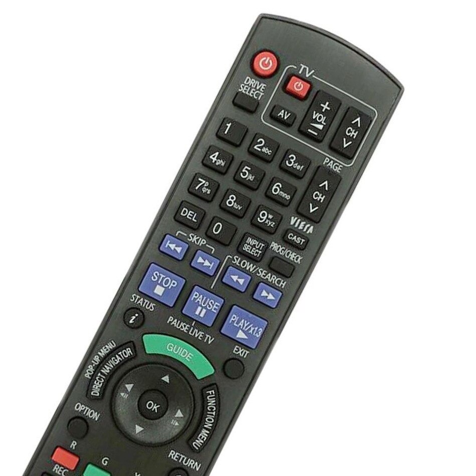 Telecomanda pentru Panasonic Blu-Ray N2QAYB000475, x-remote, Negru ...