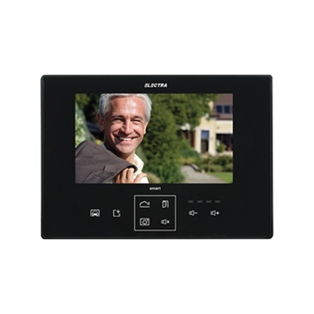 Interfon video de interior Electra Smart, 7 inch, generatia 3, negru ...