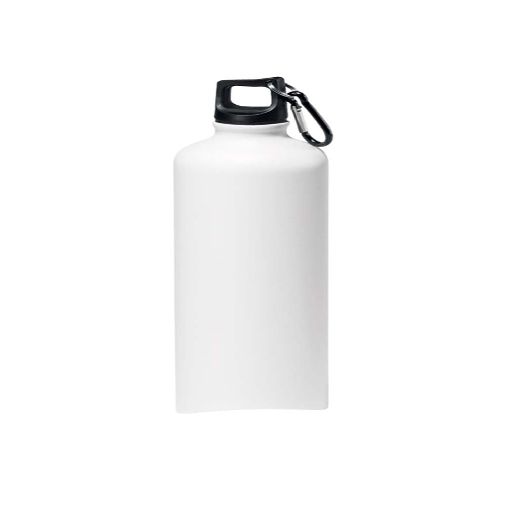 Sticla sport, aluminiu, 600 ml, alb, dalimag - eMAG.ro