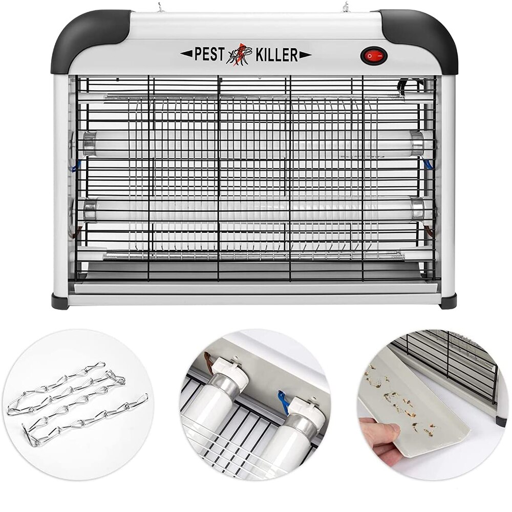 Aparat Anti-Insecte Zenino - Lampa UV, Pest Kill, 40W, Interior ...