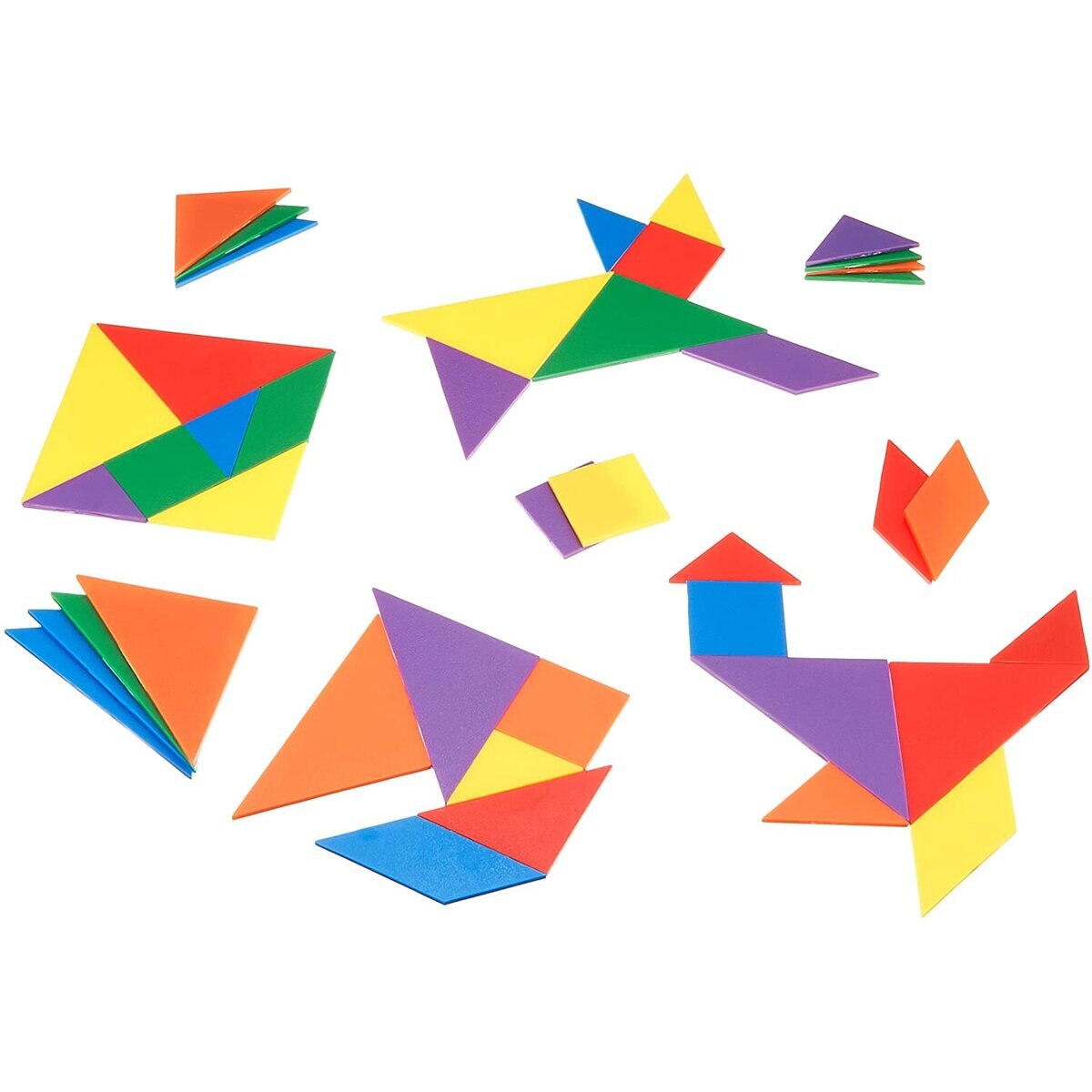 Set joc Tangram 42 de piese Learning Resources - eMAG.ro