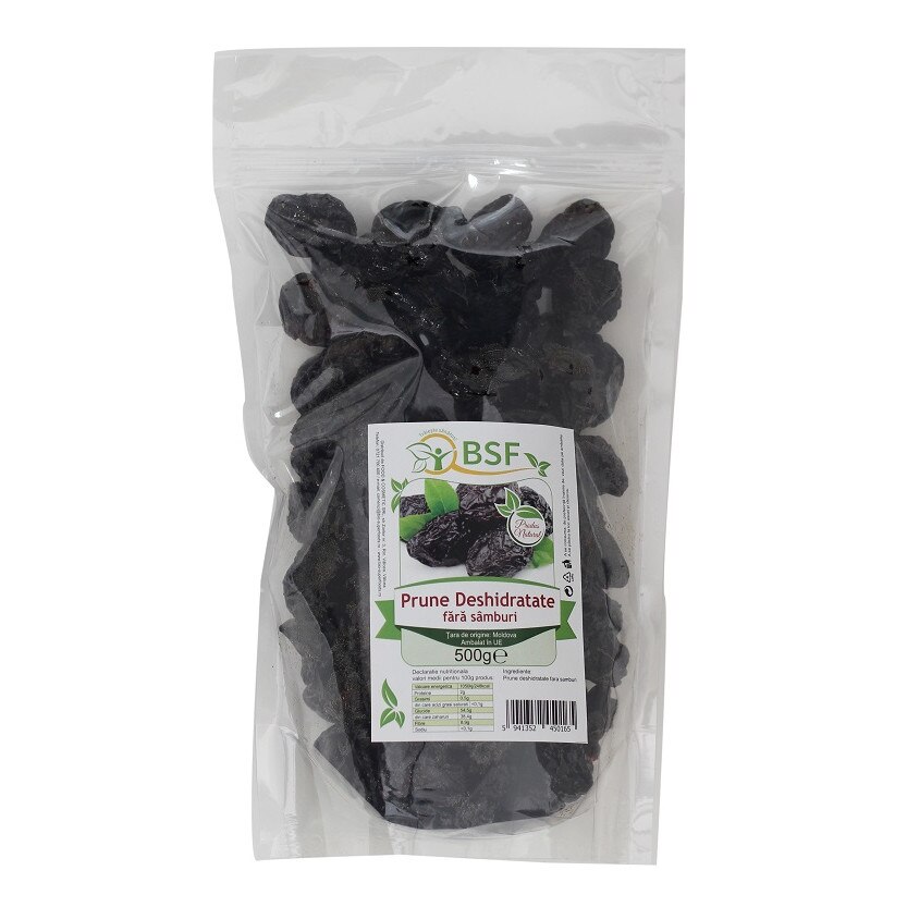 Prune deshidratate fara samburi 500g - eMAG.ro
