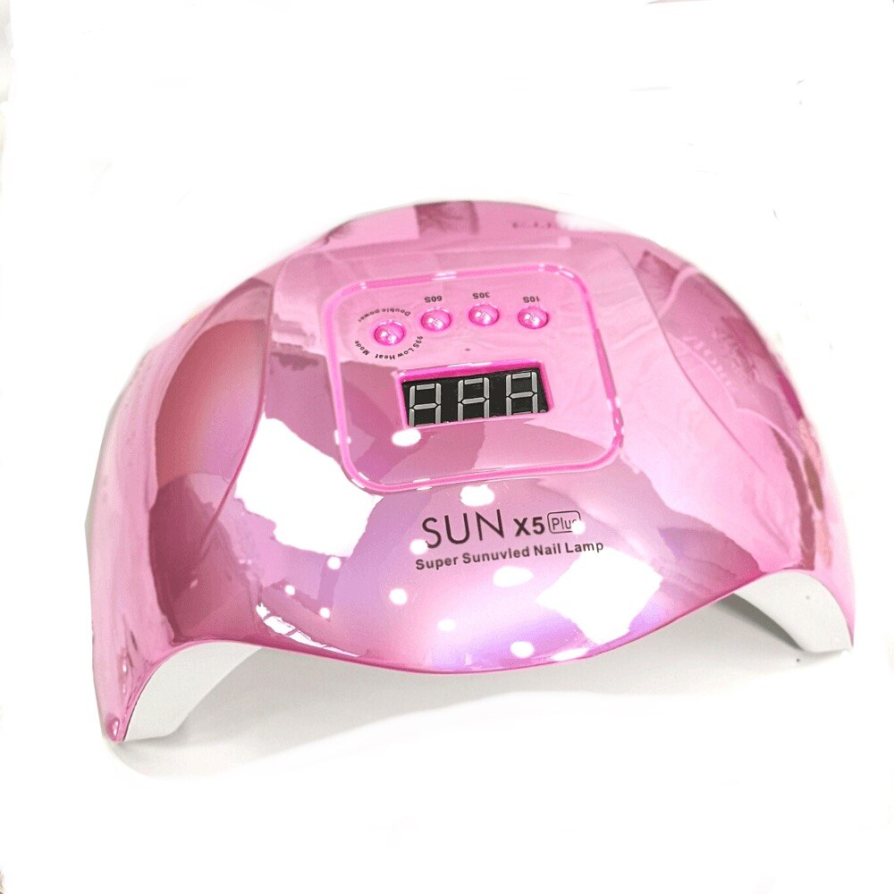 SUN x5 Plus UV/LED műkörmös lámpa 80 W 36 LED Gyöngyház pink - eMAG.hu