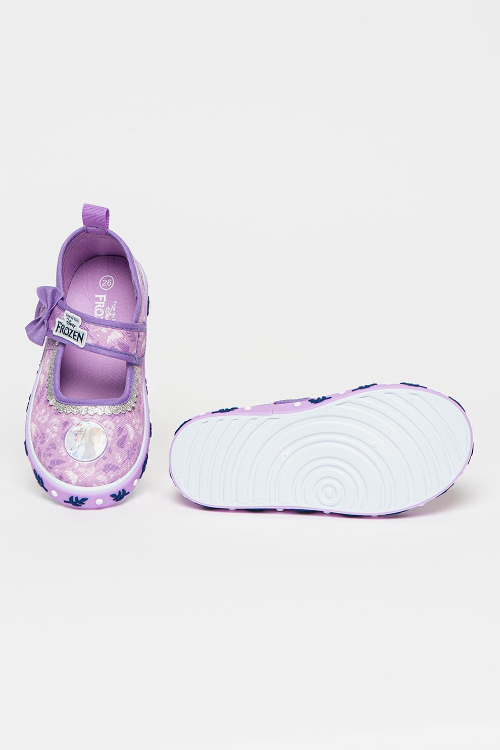 Walt Disney, Pantofi Mary Jane cu model Frozen, Lila, 21 EU - eMAG.ro