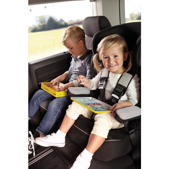 Магнитна игра Haba 302955, Пътуващо бинго, 5-99 години, Метална кутия ...