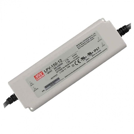 Driver LED, MEAN WELL, 150W, 12V, IP67 - eMAG.ro