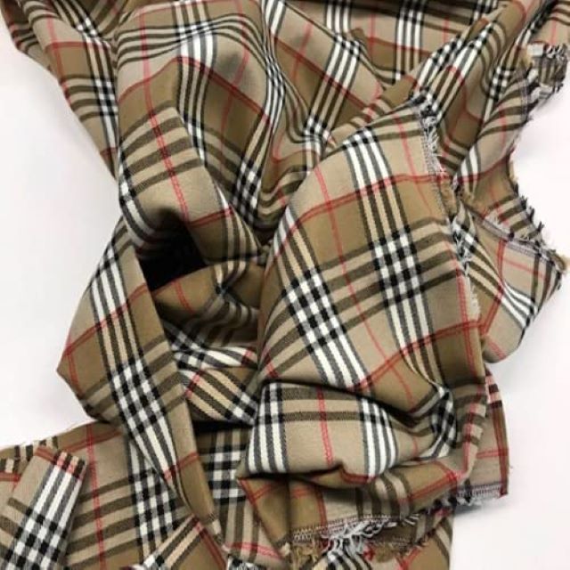 Material textil, Model Carouri, Poliester, 100x150 cm, Maro - eMAG.ro