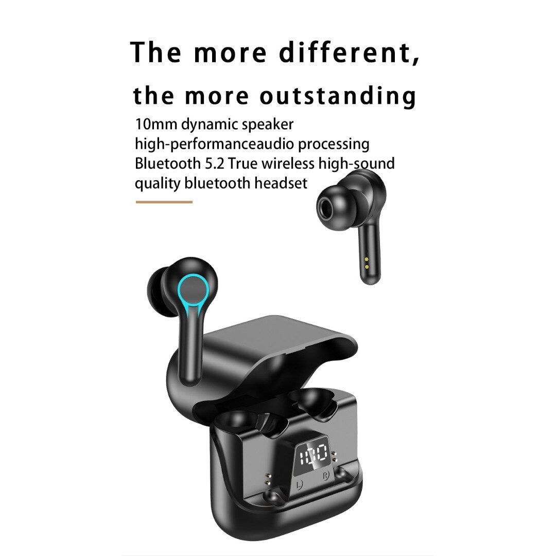 Casti Wireless SKY-1, Control Tactil, Design Modern Ergonomic ...