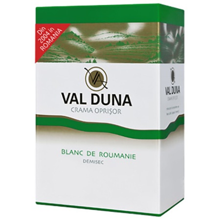 Vin Alb Val Duna Blanc de Roumanie, demisec ,3L - eMAG.ro