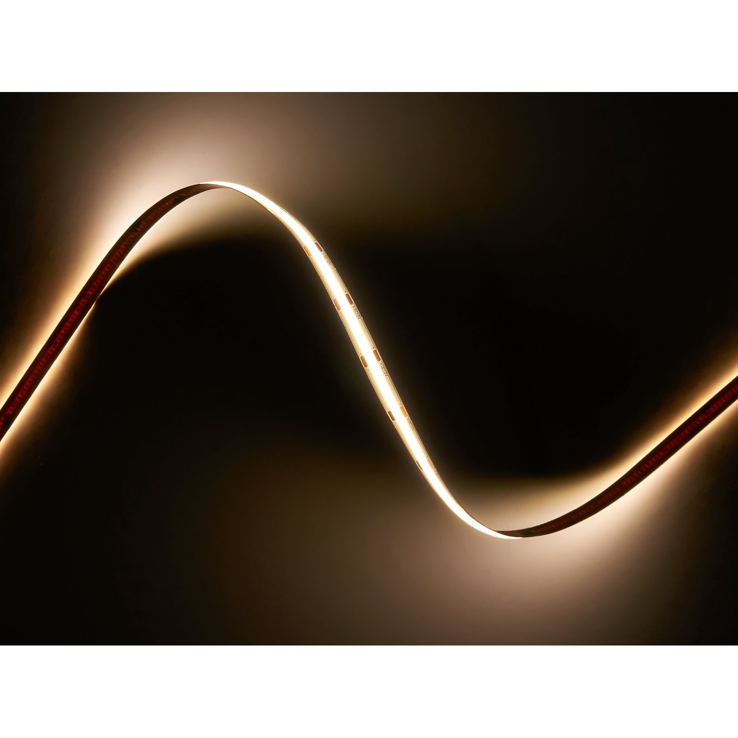 LED лента 12V, COB, 320LED, 5m, IP20, топло бяло (3000K) - eMAG.bg