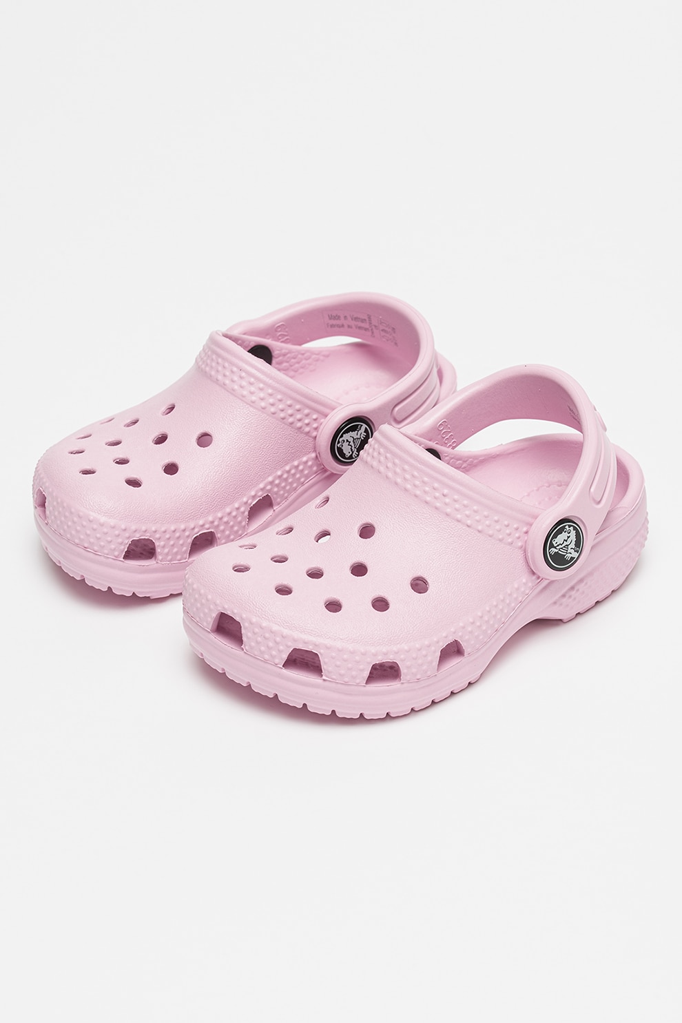 Crocs, Saboti slingback de cauciuc Classic, Roz pal, 27-28 EU - eMAG.ro