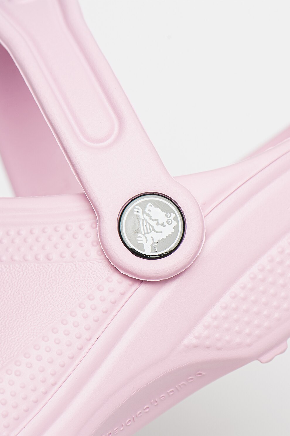 Crocs, Saboti slingback cu perforatii Classic, Roz pastel, 30-31 EU ...