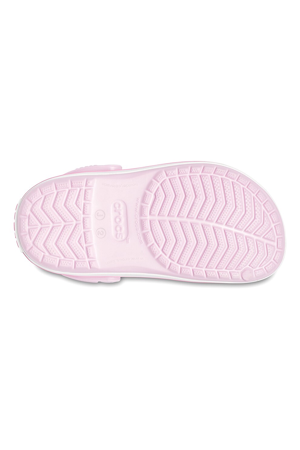 Crocs, Saboti slingback cu model uni, Roz pal, 34-35 EU - eMAG.ro