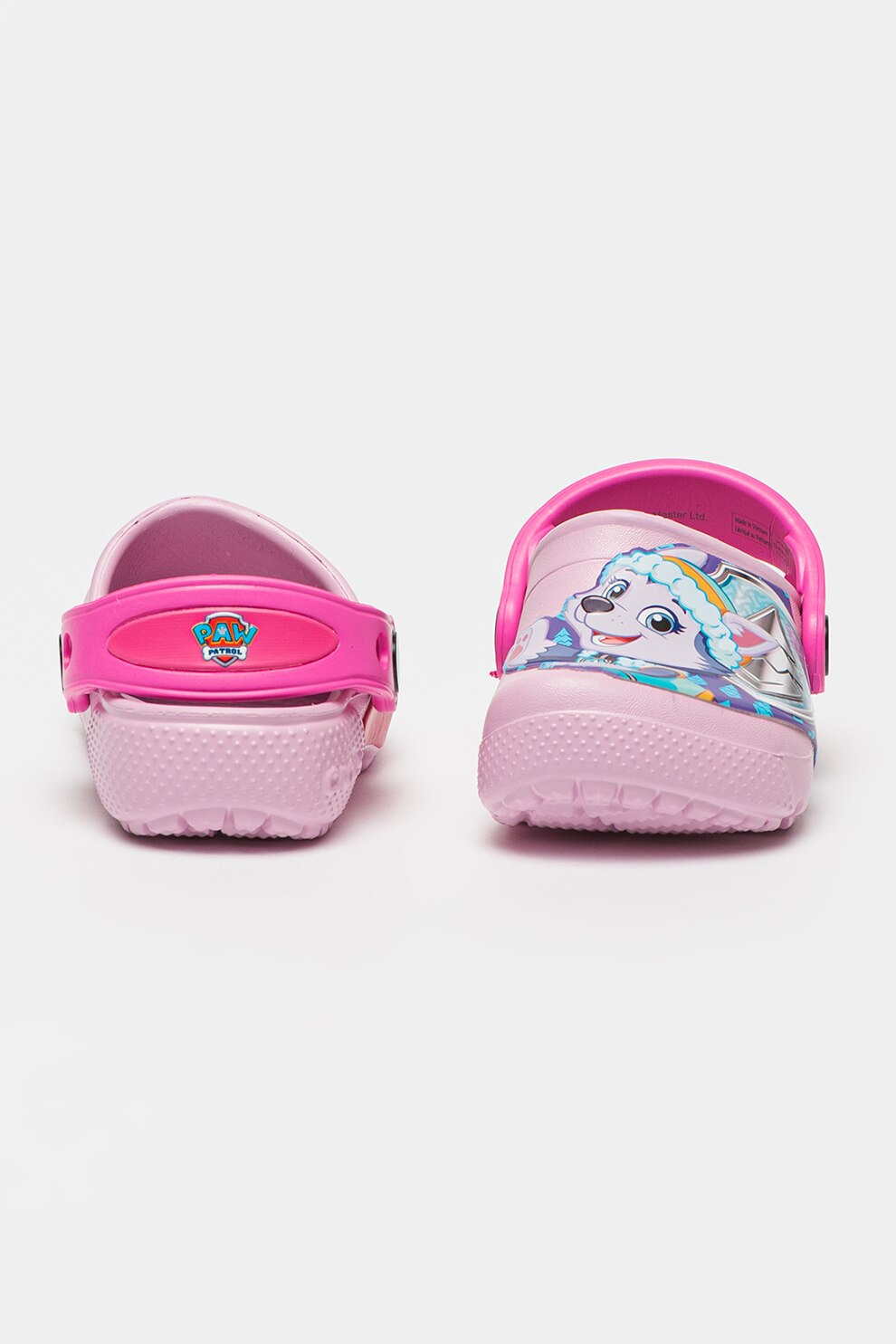 Crocs, Saboti slingback Paw Patrol, Fucsia, Portocaliu persan, Lila, 23 ...