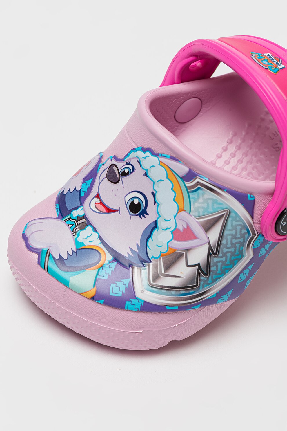 Crocs, Saboti slingback Paw Patrol, Fucsia, Portocaliu persan, Lila, 23 ...