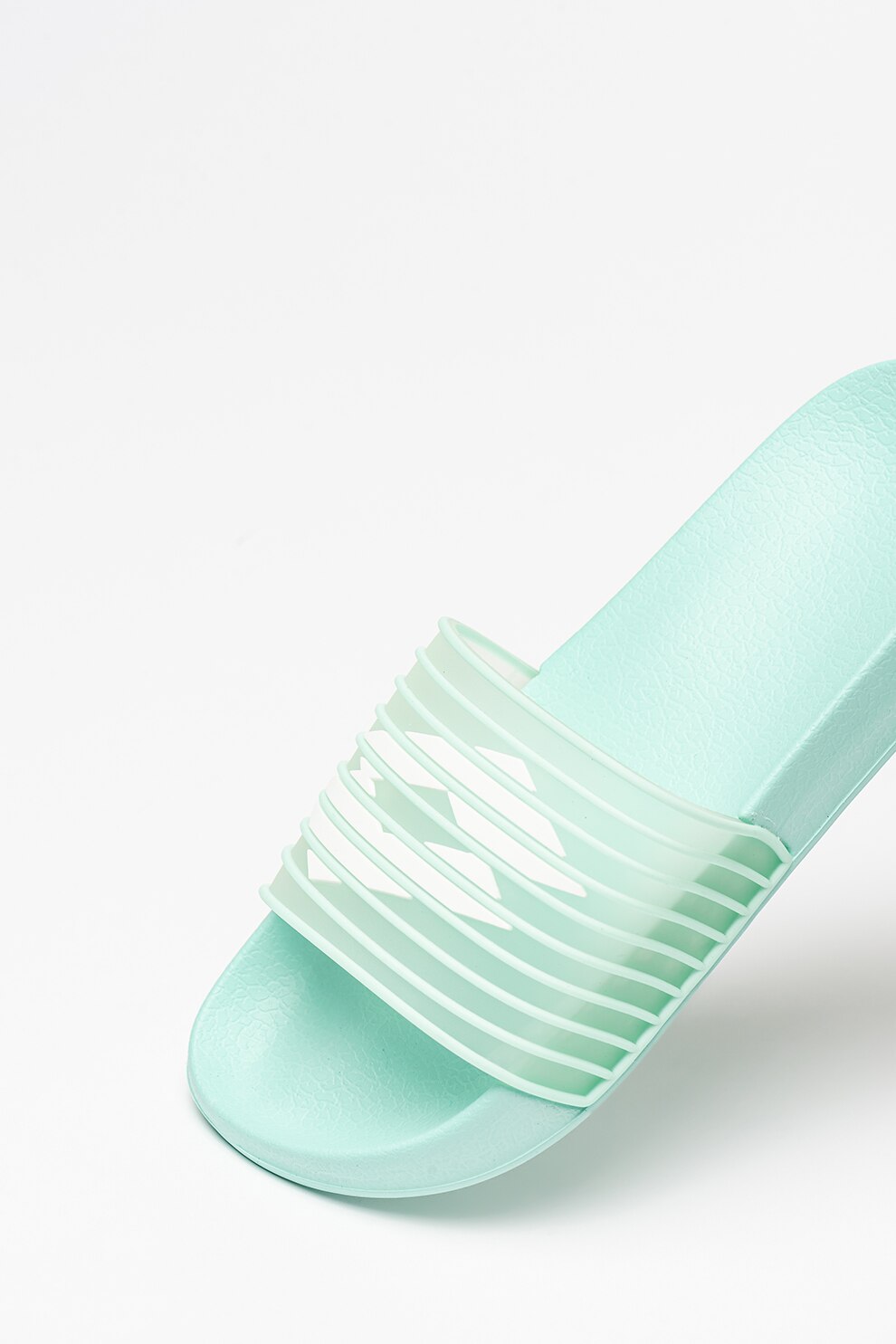 Lotto, Papuci cu model in dungi Ruby, Verde menta, 40 - eMAG.ro
