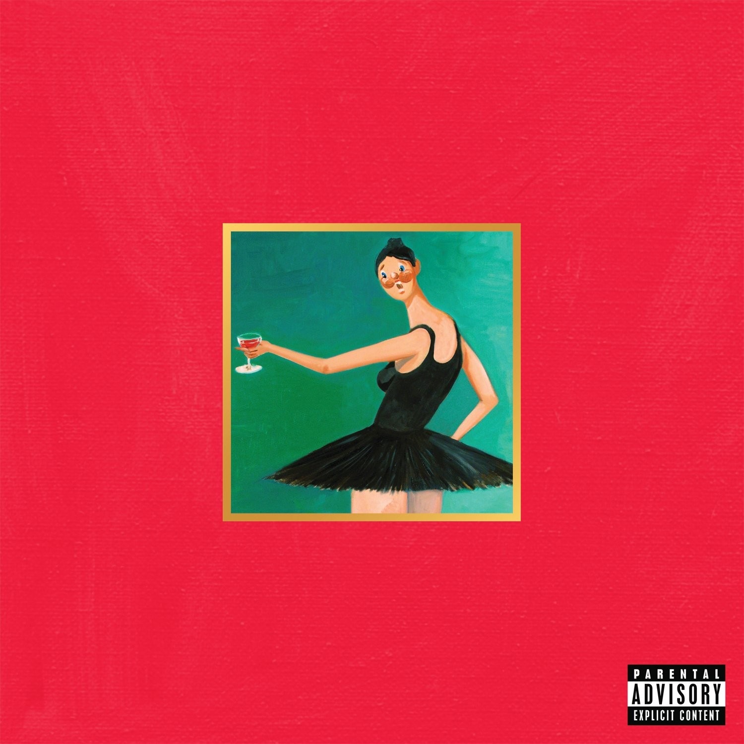 Kanye West - My Beautiful Dark Twisted Fantasy (International Ballerina ...