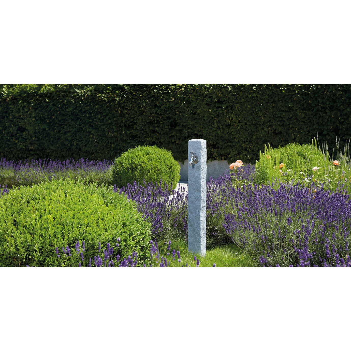 Cismea apa tip stalp cu robinet Granite, culoare granit natural - eMAG.ro