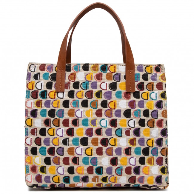 Geanta din material textil, Desigual, Multicolor - eMAG.ro