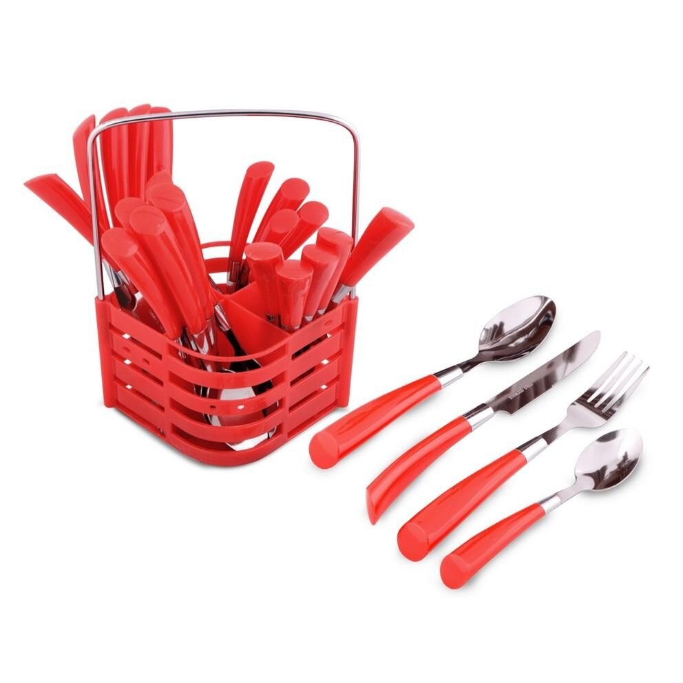 Set tacamuri din inox 24 piese, DK 89006 - eMAG.ro