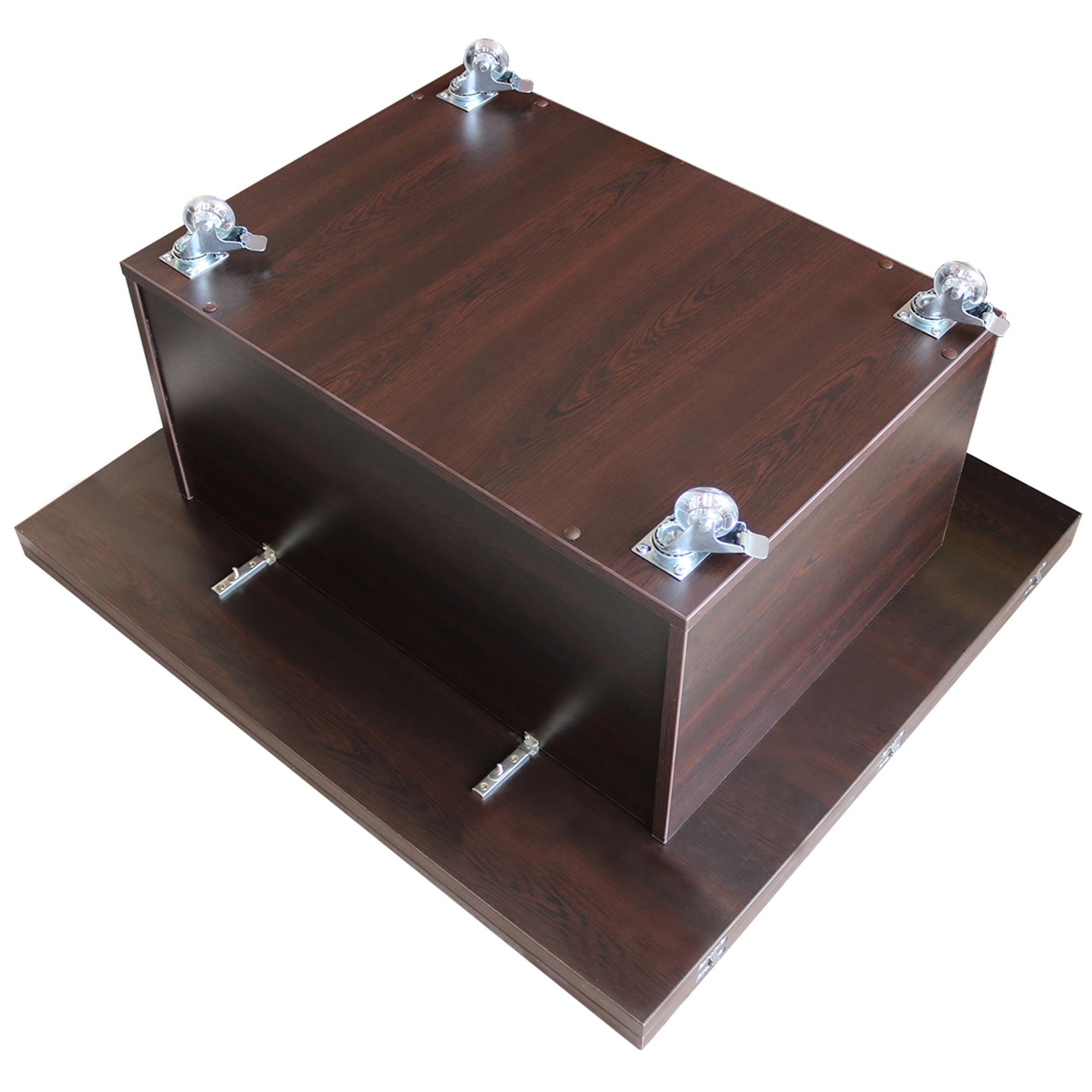 Masa cafea pliabila 180 x 79 x 80 cm, Wenge - eMAG.ro