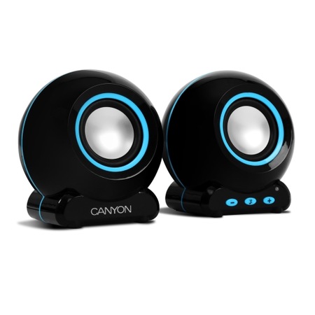 Boxe Canyon CNR-SP20BBL, USB, Negru/Albastru - eMAG.ro