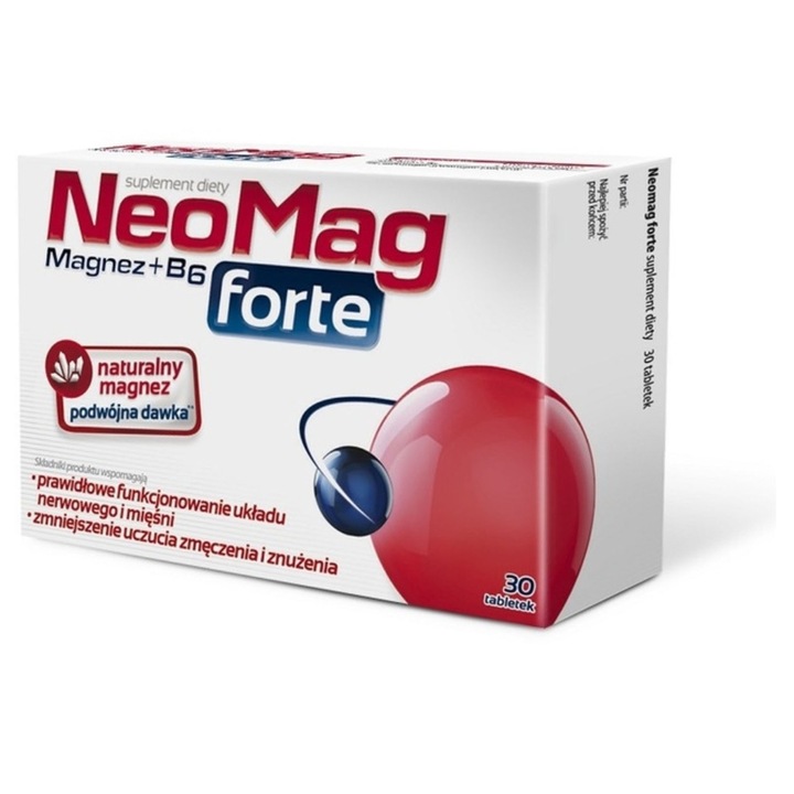 Supliment alimentar NeoMag Forte, 30 capsule - eMAG.ro