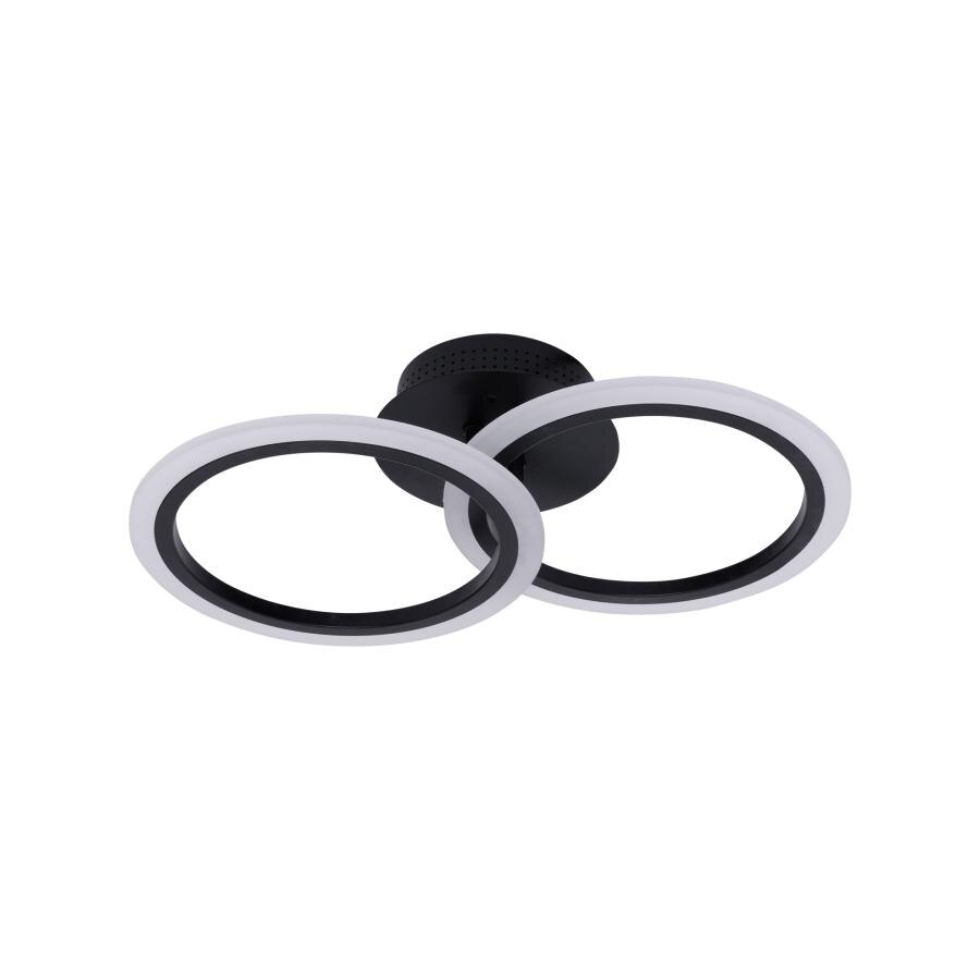 Lustra Led Cerc cu Telecomanda, 48W, Negru, Acril, Dimabila - eMAG.ro