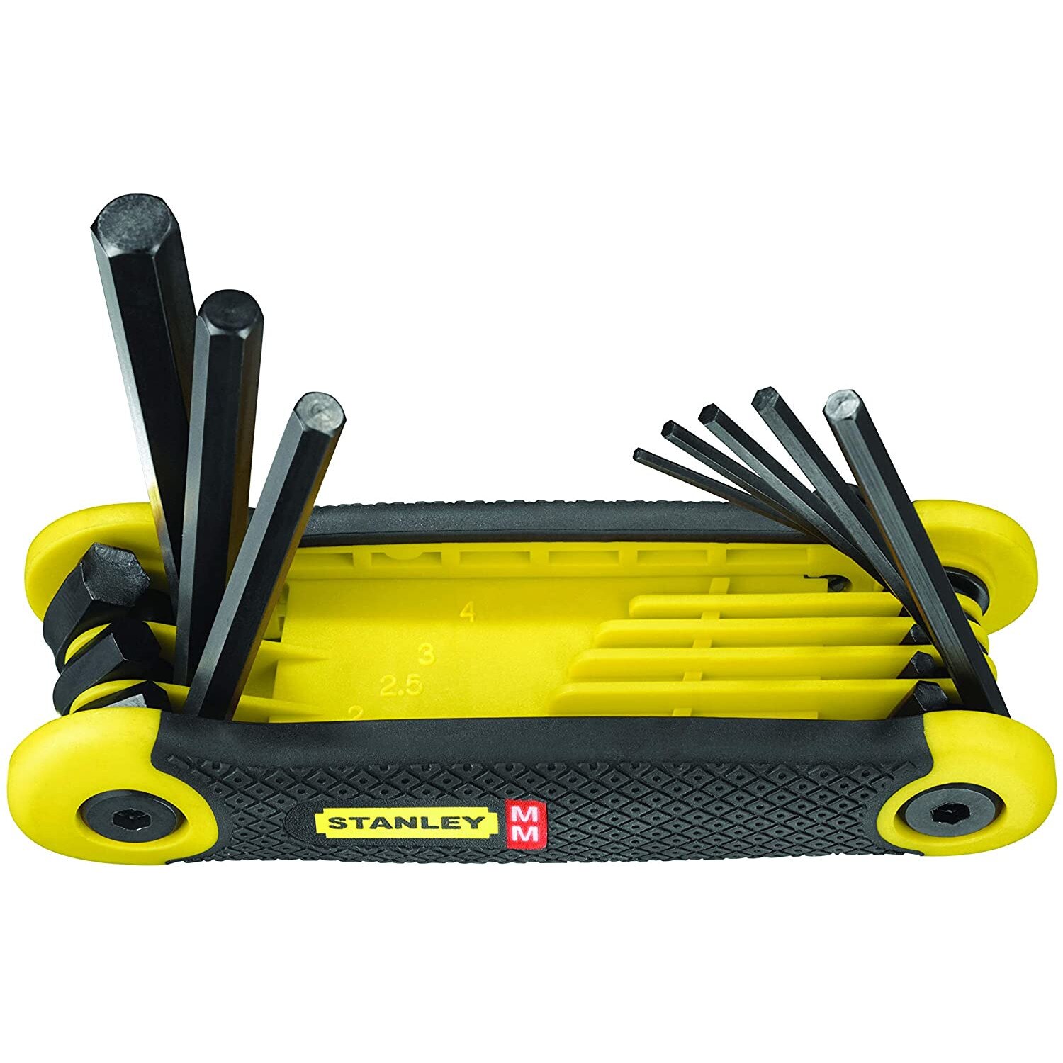 Комплект от 8 броя сгъваеми гнезда в кутия Stanley 2-69-264, 1.5, 2, 2. ...