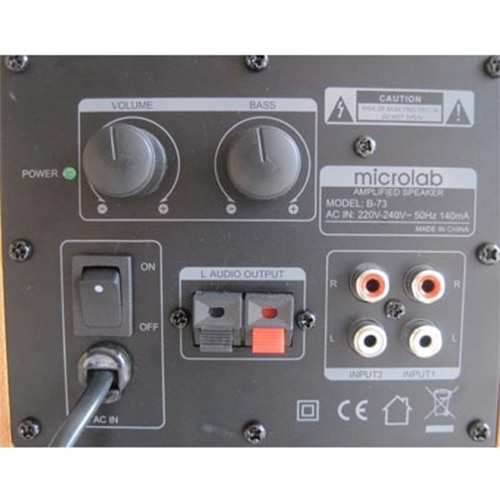 Microlab B-73 2.0 PC hangszóró, 20W RMS, Barna - eMAG.hu