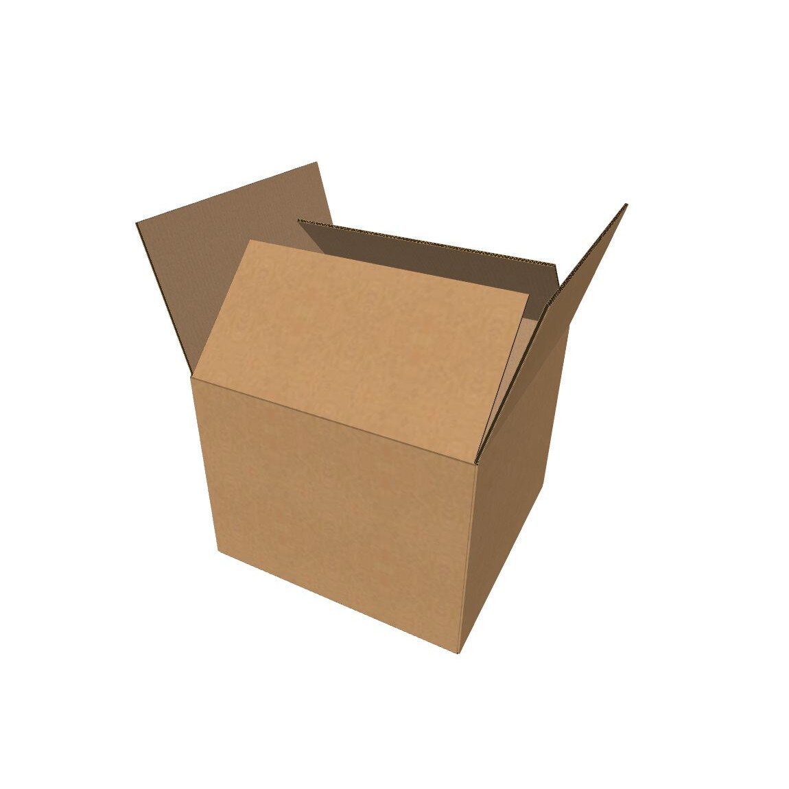Set 25 cutii carton 100x100x100 mm, natur, 3 straturi CO3 420 g/mp ...
