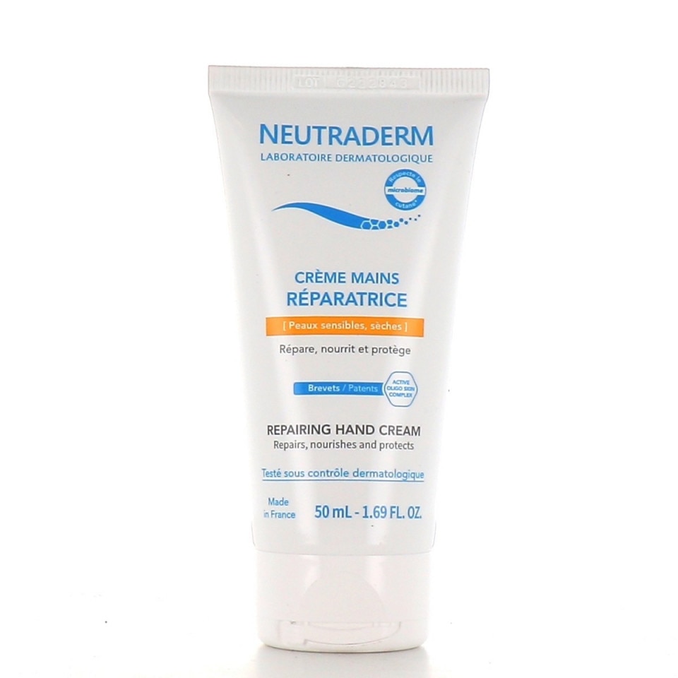 Възстановяващ крем за сухи ръце, Neutraderm, Dermo-Protect, 50 мл - eMAG.bg