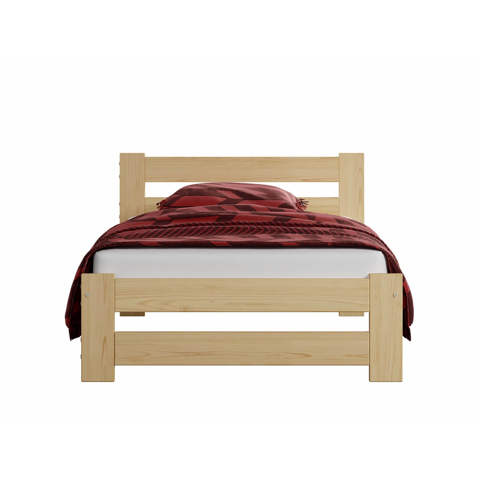 Pat din lemn Kada 90x200 PIN nevopsit - eMAG.ro