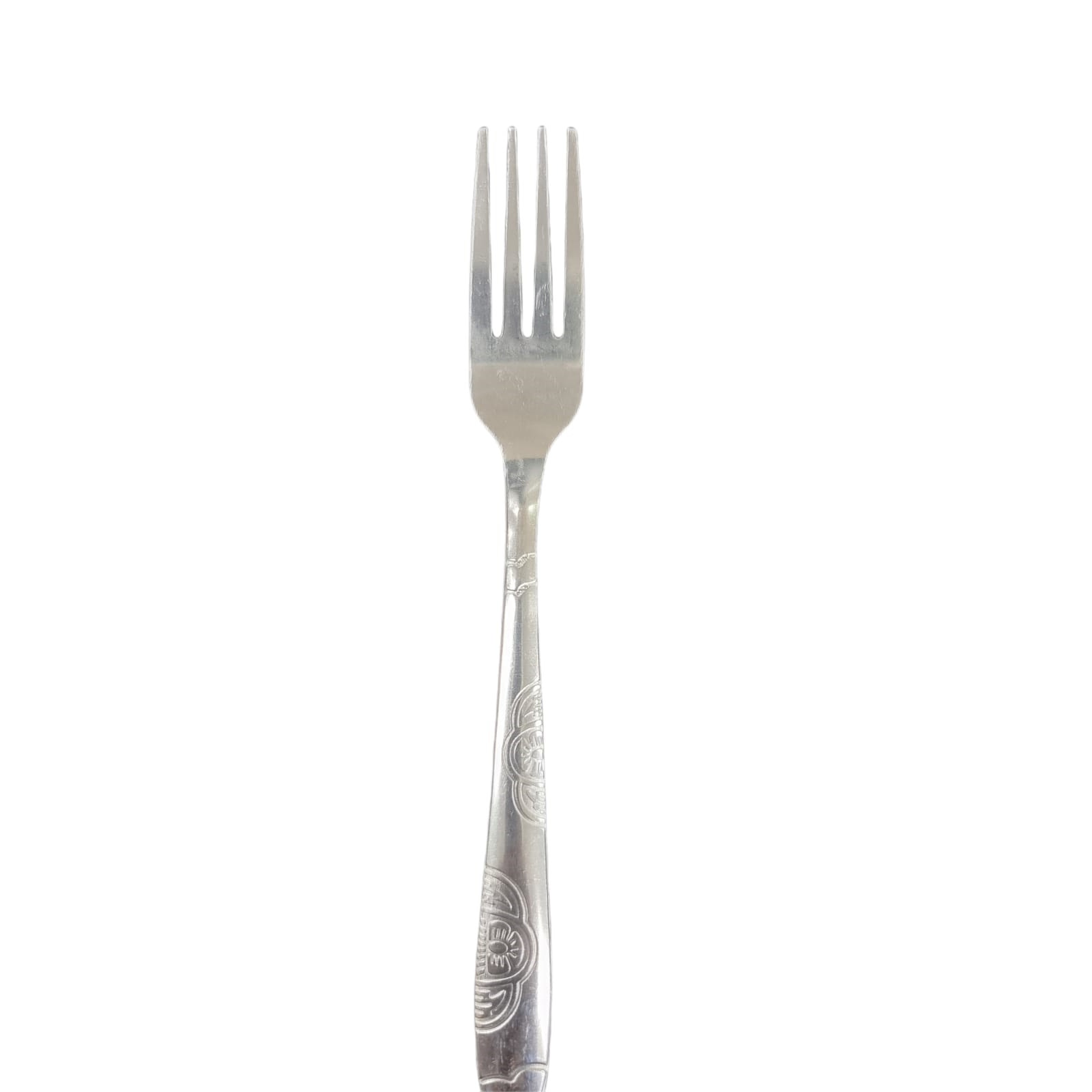 Set 12 furculite inox, model floral - eMAG.ro