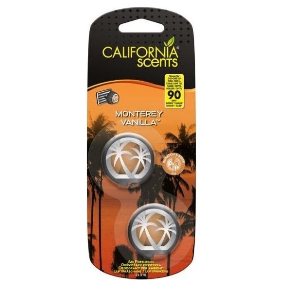 California Scents Mini Diffúzor autóillatosító - Monterey Vanília - eMAG.hu